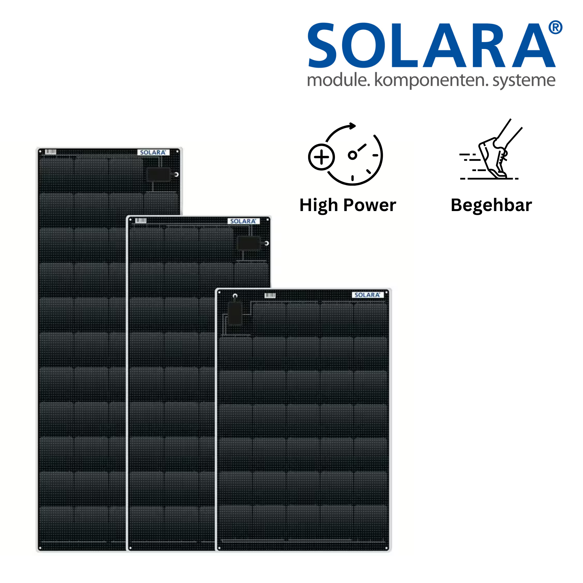 Solara - Power M-Serie / High-End flexibles Marine-Module